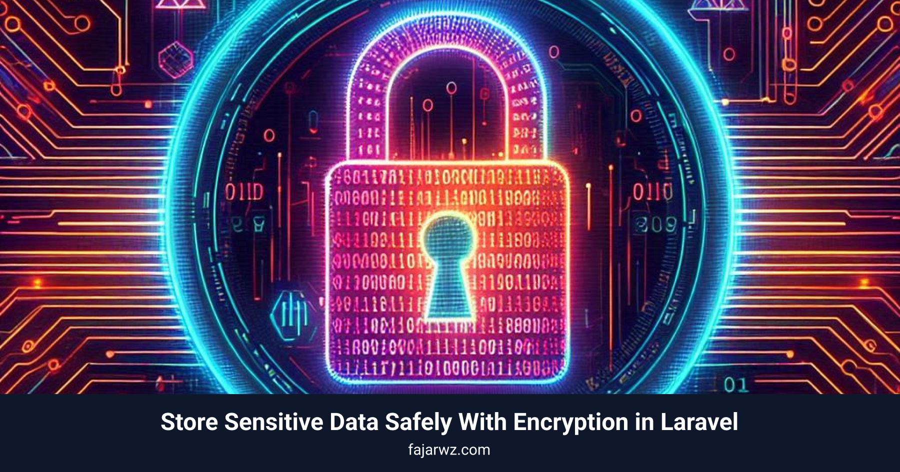 Store Sensitive Data Safely With Encryption in Laravel | Fajarwz